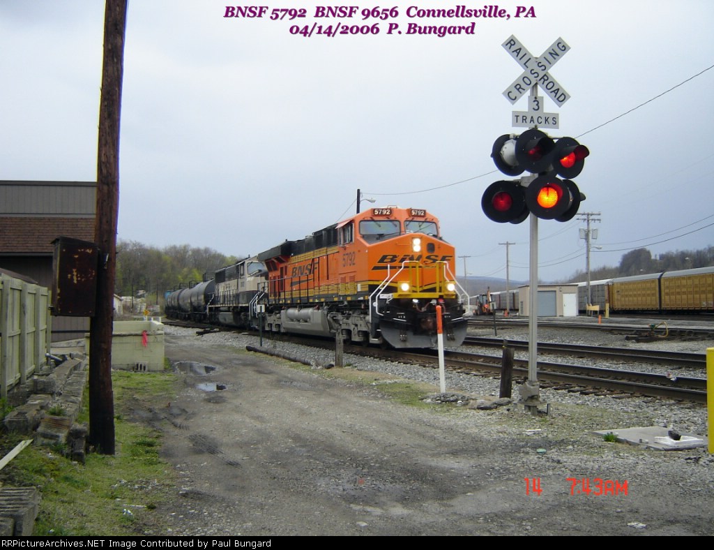 BNSF 5792 04/14/2006